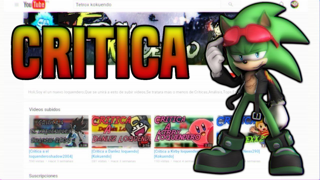 Loquendo | Critica a Tetrox kokuendo |RexDrick - YouTube