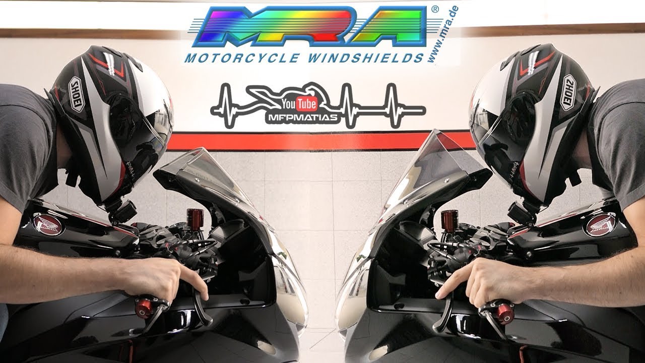 MRA Racing Windscreen | Honda CBR 1000RR Fireblade - YouTube