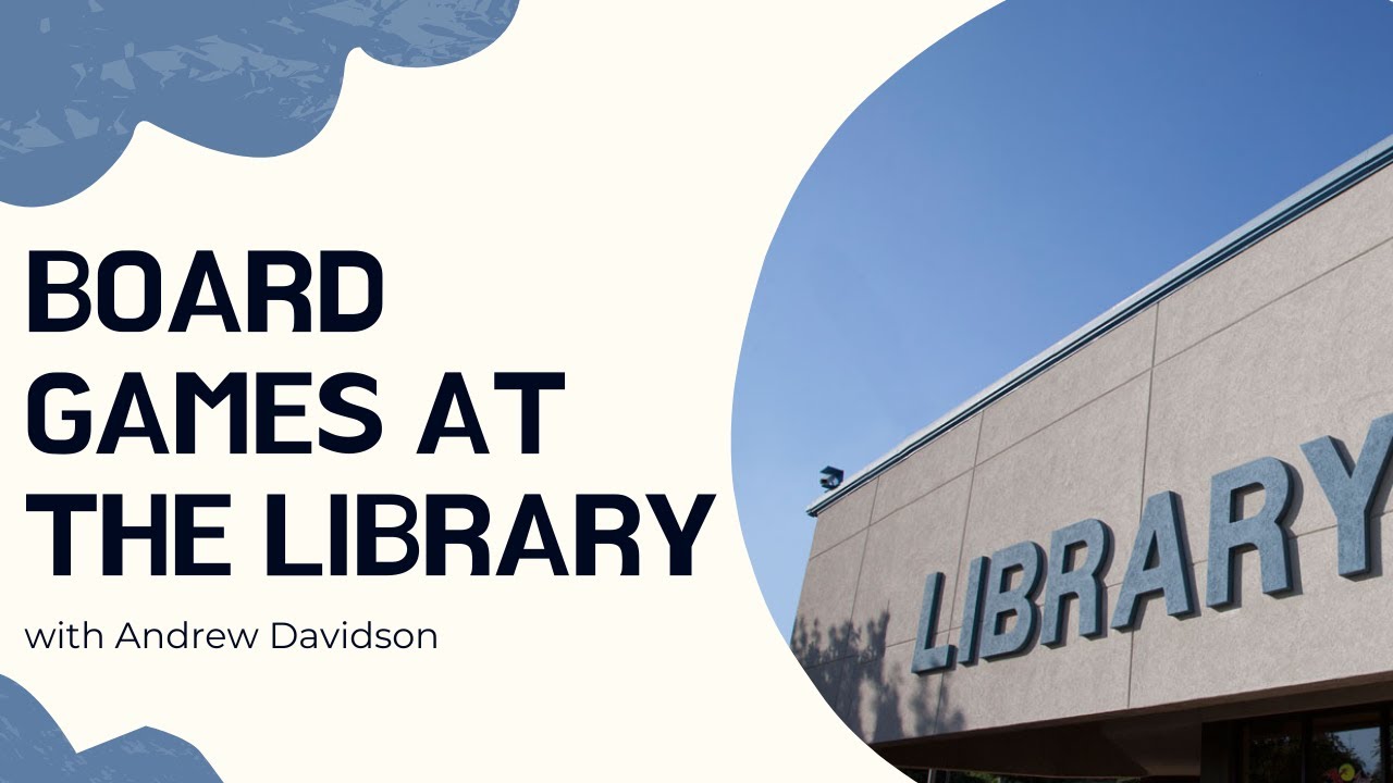 Board Games at the Library? - YouTube