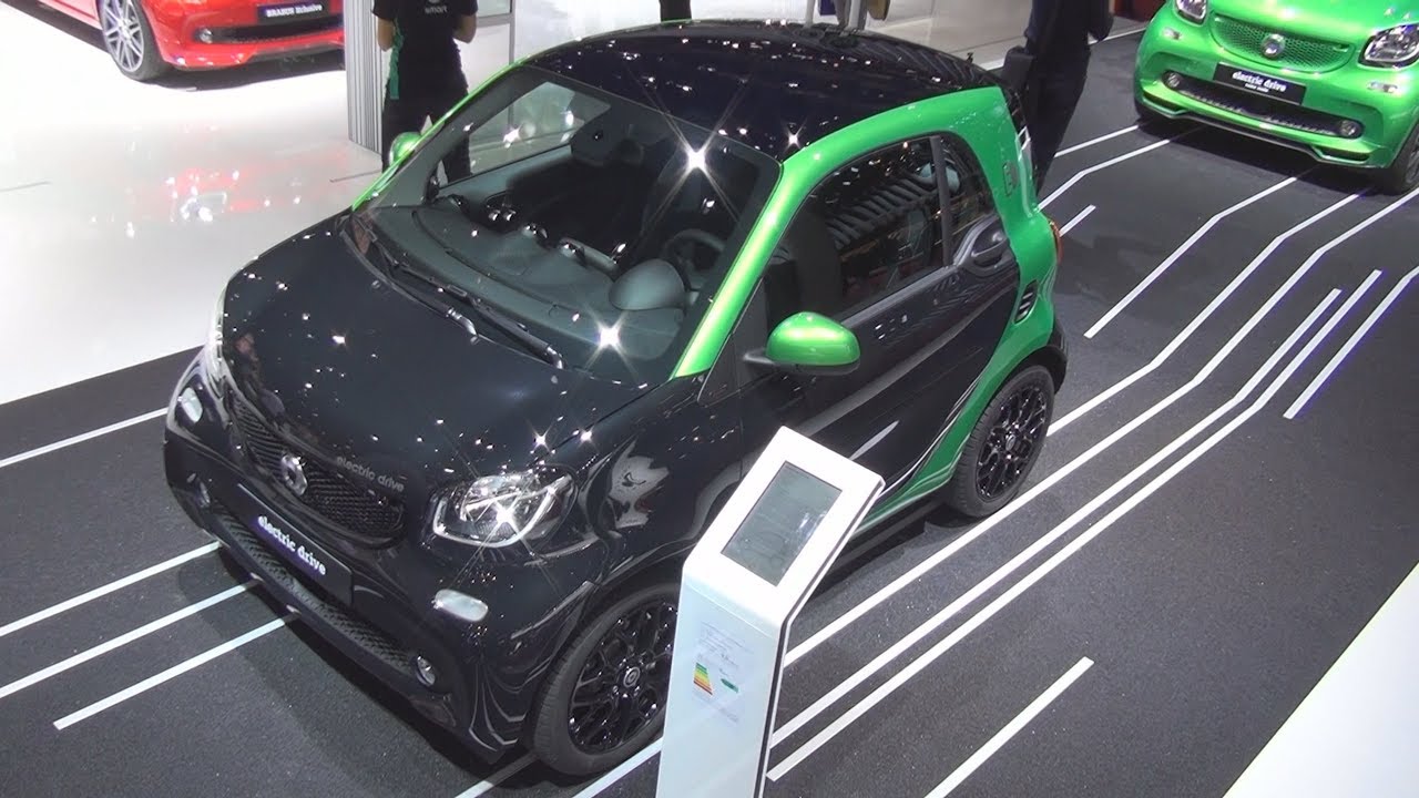 Smart Fortwo Electric Drive Black Electric Green (2017) Exterior and ...