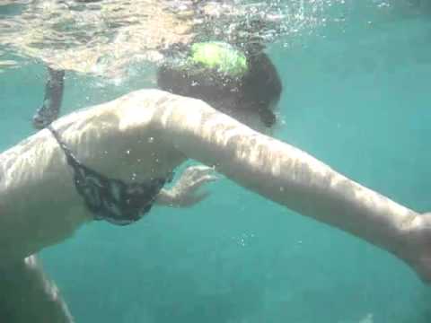 Nadando en Hawaii
