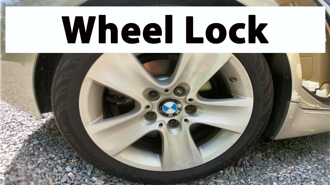 BMW Factory Wheel Lock - YouTube