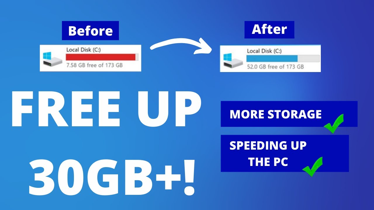 How To Free Up Storage and Speed Up Your Computer!!! - YouTube