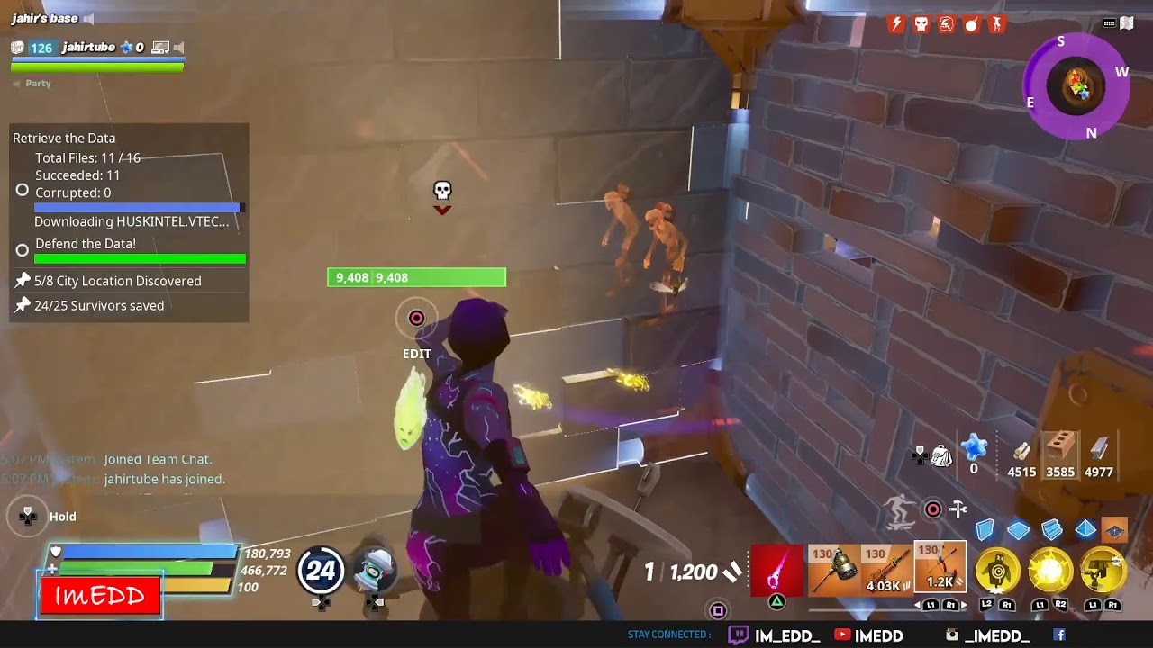 #Fortnite STW #legendary rewards hunt - YouTube