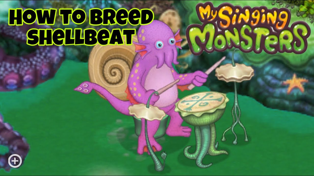 How to breed shellbeat in water island my singing monsters - YouTube