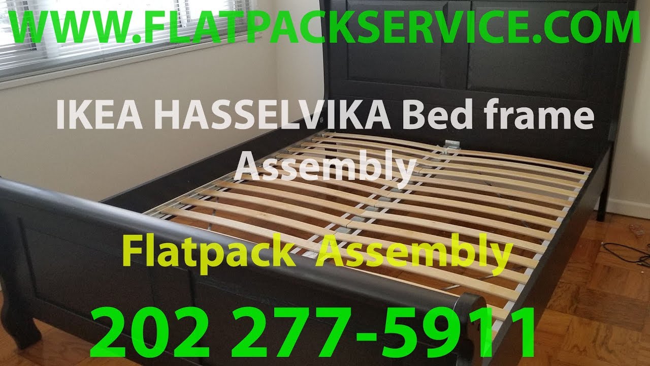 IKEA HASSELVIKA Bed frame assembly in DC, MD, & VA by FLATPACKSERVICE ...