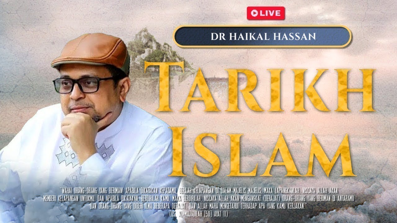 🔴[LIVE] TARIKH ISLAM | DR. HAIKAL HASSAN | MRBJ TV - YouTube