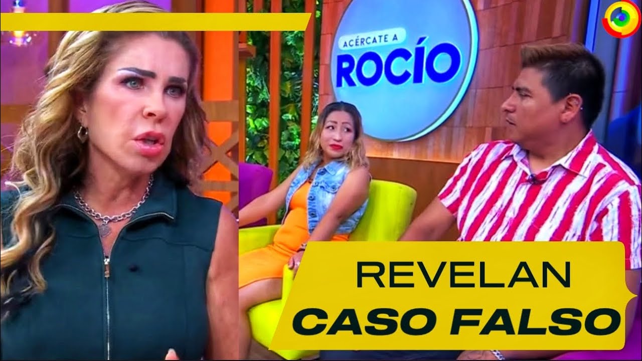 Revelan Caso Falso En ‘ACERCATE A ROCÍO’ Con Rocío Sánchez Azuara - YouTube