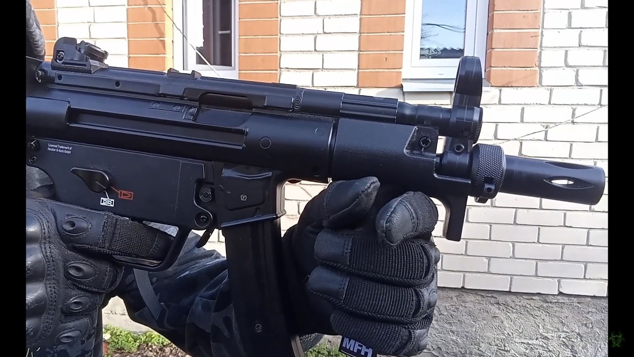 Full Review of the Umarex H&K MP5 PDW .177(4.5mm)CO2 Airgun - YouTube