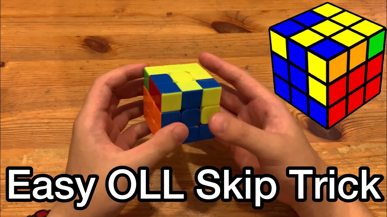 Easy Algorithm For A Common OLL Skip Case! (BLE) - YouTube