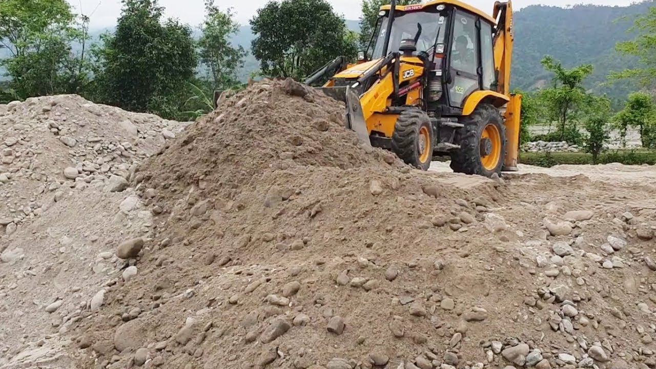 Easy Work for Skillful Backhoe operator-JCB Backhoe skillful operator ...