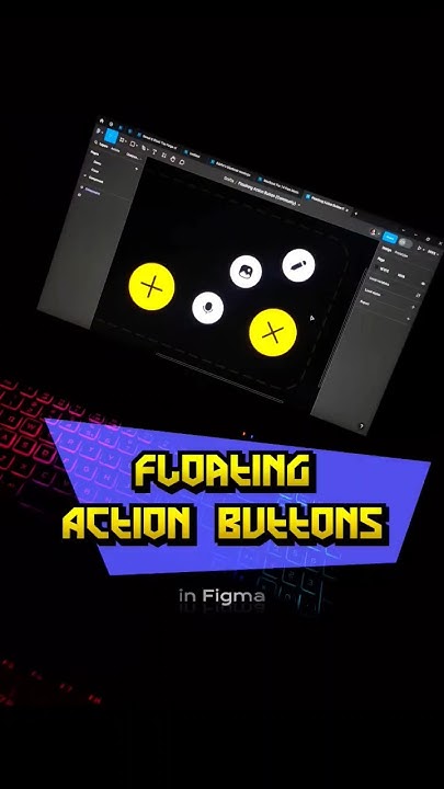 Figma Tutorial: Floating Buttons - YouTube