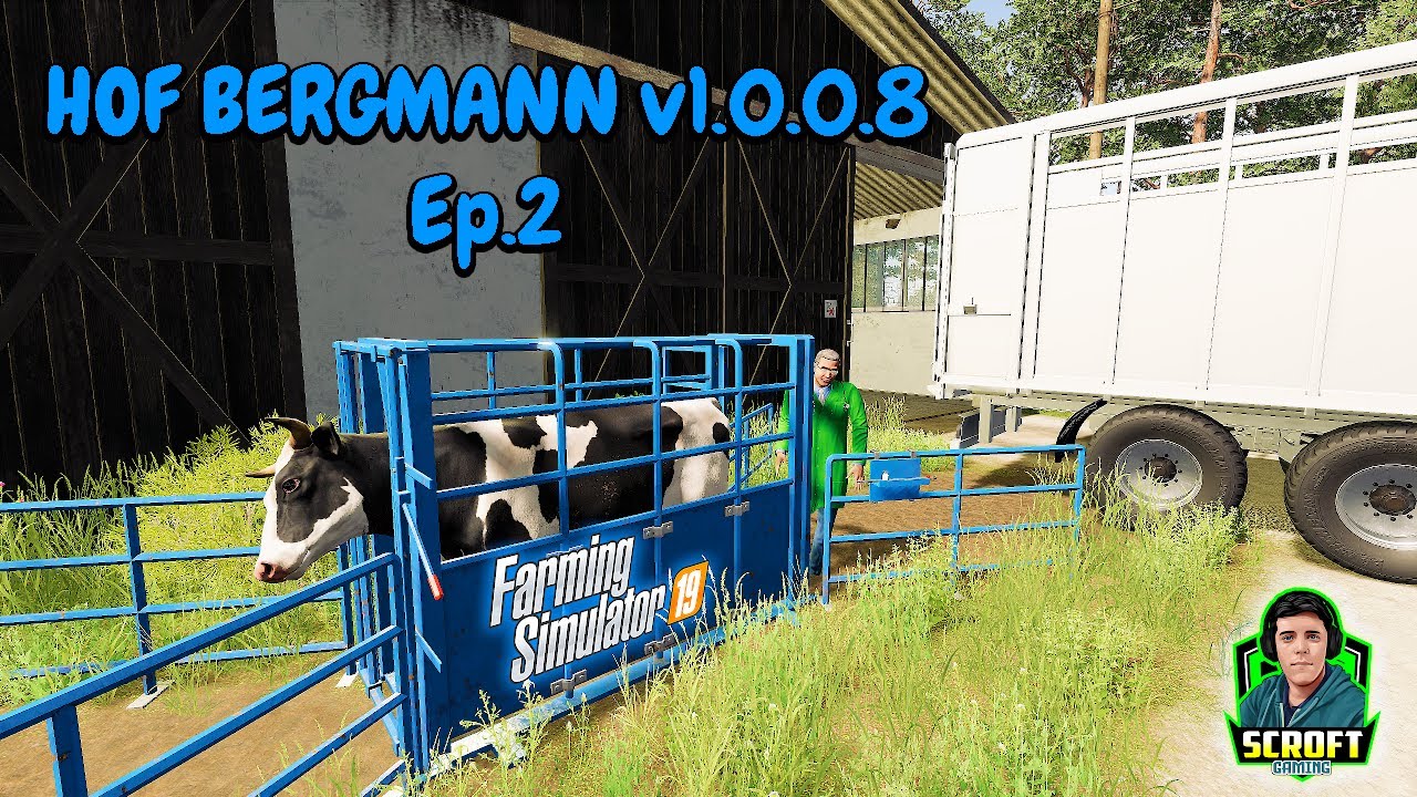 Cows In Calf & Grain Drying! | FS19 | Hof Bergmann(1.0.0.8) Ep.2 🐂 ...