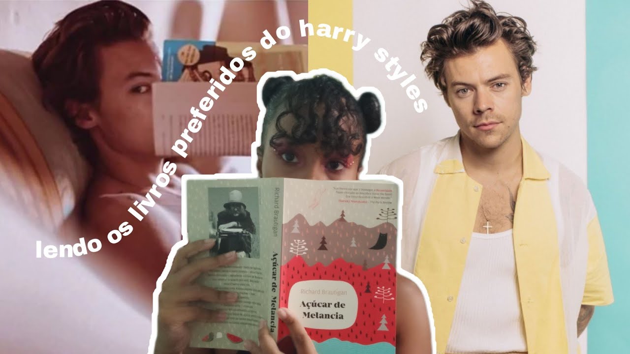 lendo os livros preferidos do Harry Styles - YouTube