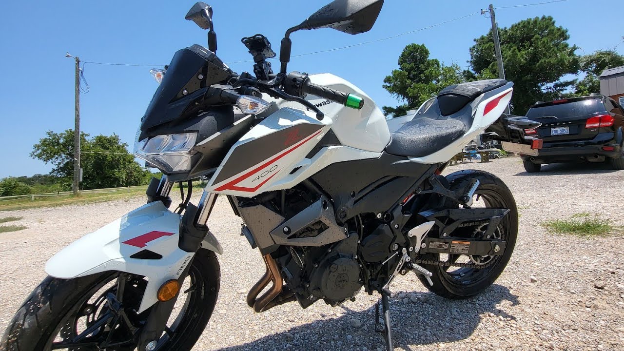 2023 Kawasaki Z400 POV Ride Fort Worth Texas - YouTube
