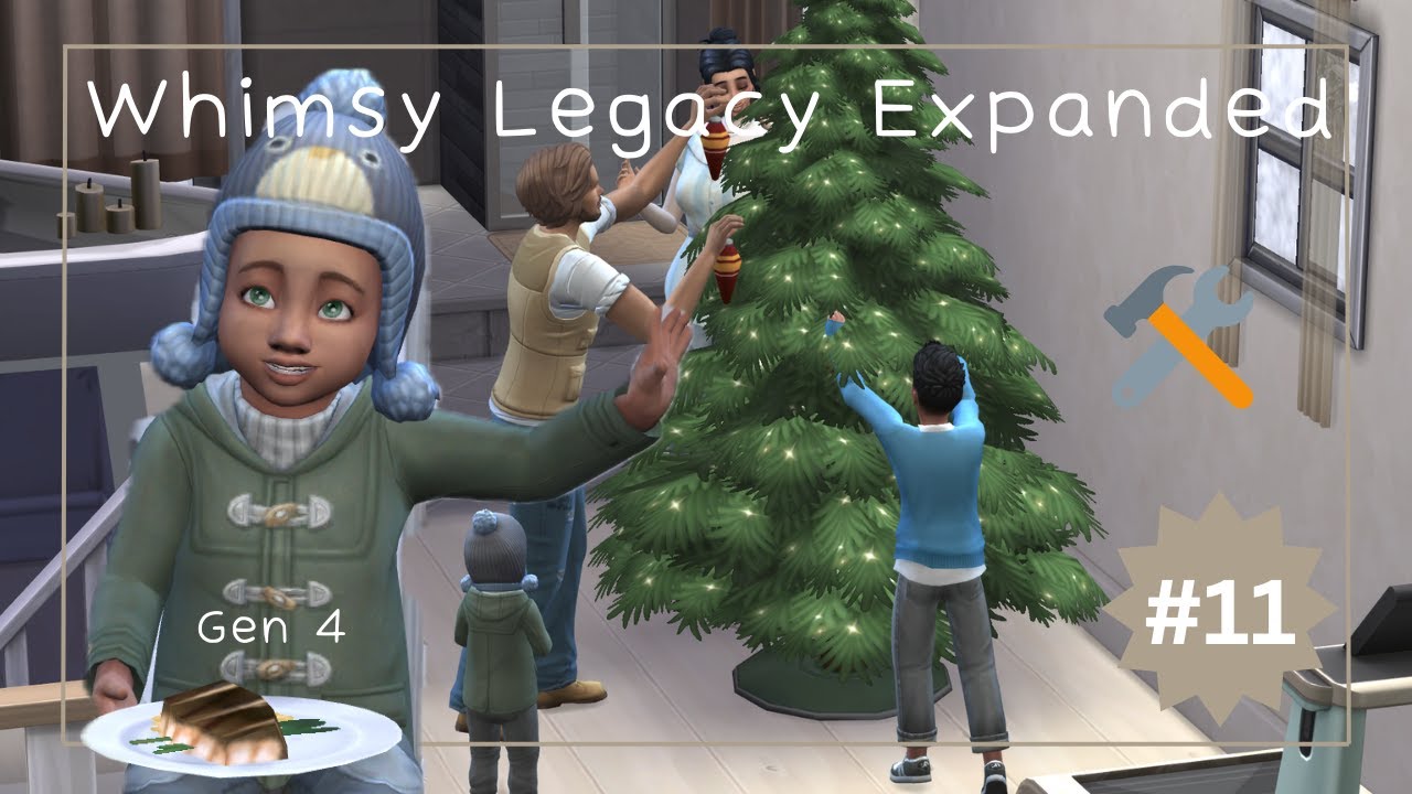 ☃️ winterfest with the boys ☃️ | Whimsy Stories EXPANDED Legacy Challenge | Gen 4 | Ep 11 | Sims ...