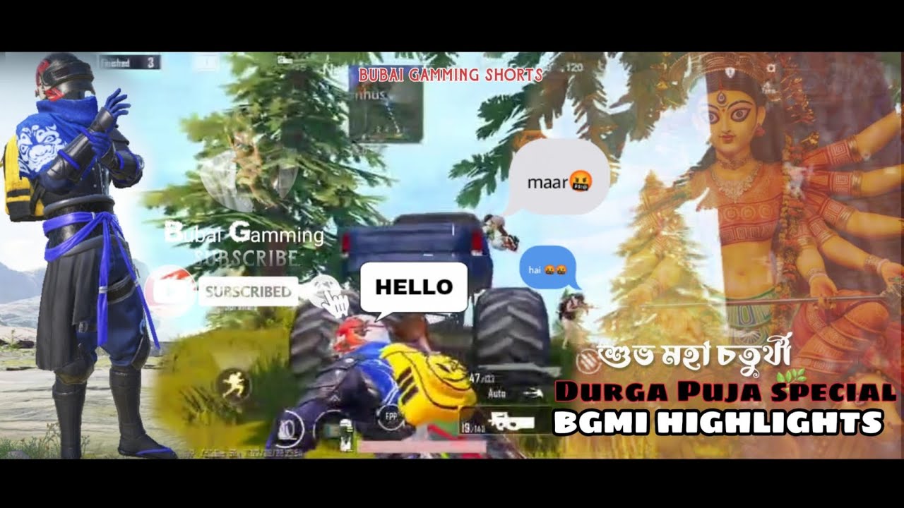 BGMI highlights gameplay || BGMI gameplay highlights - YouTube