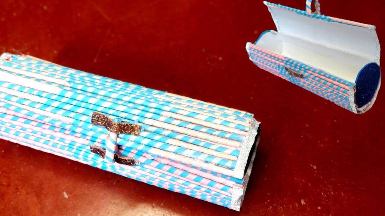 Diy Pencil Box | How To Make Simple Pencil Box | Paper Craft | School ...