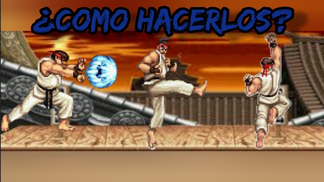 Cómo hacer los COMBOS de RYU : HADOUKEN, SHORYUKEN y él TATSUMAKI ...