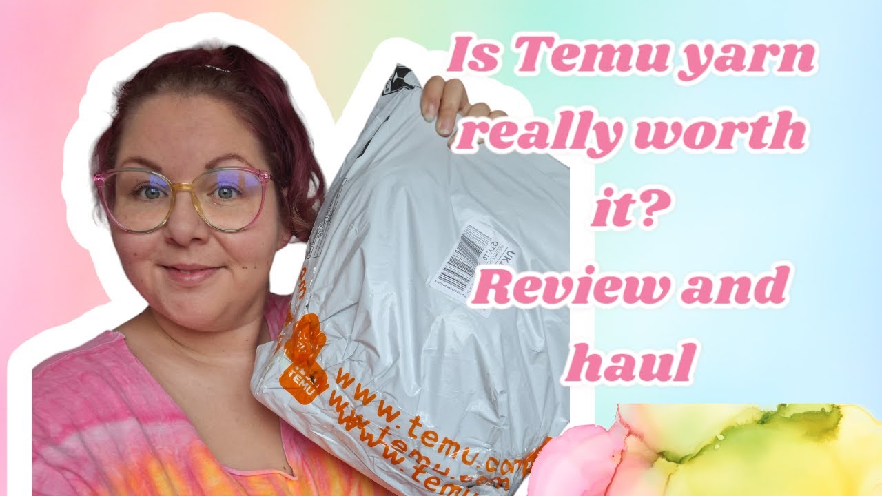 Is Temu yarn really worth it? Temu yarn haul and review - YouTube