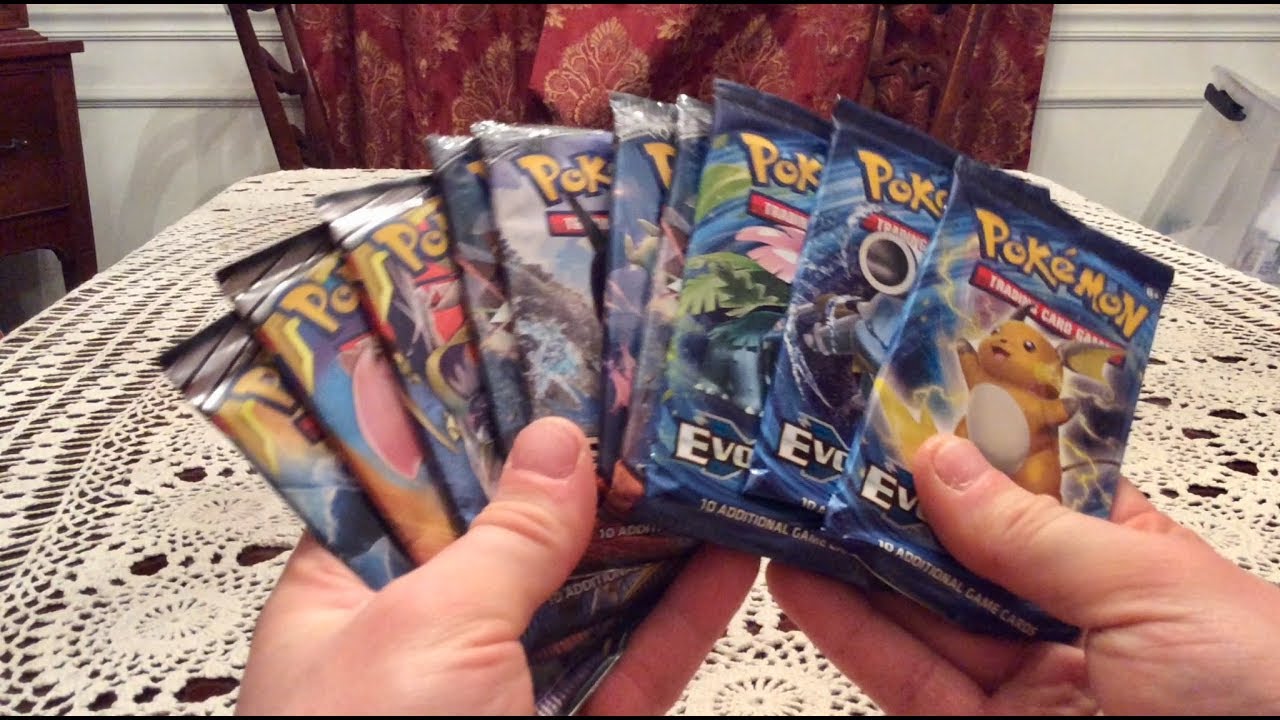 Opening 10 Booster Packs - YouTube
