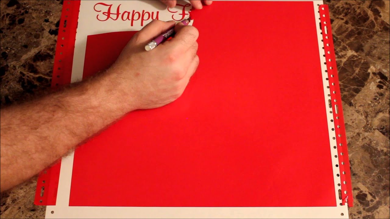Vinyl Sticker Time Lapse - OpenStack Birthday - YouTube