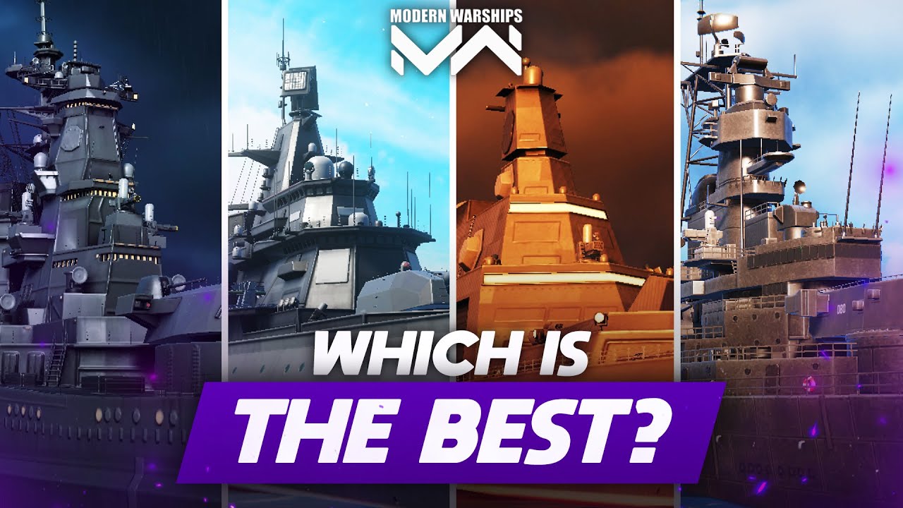 BEST BATTLESHIP In Modern Warships - YouTube