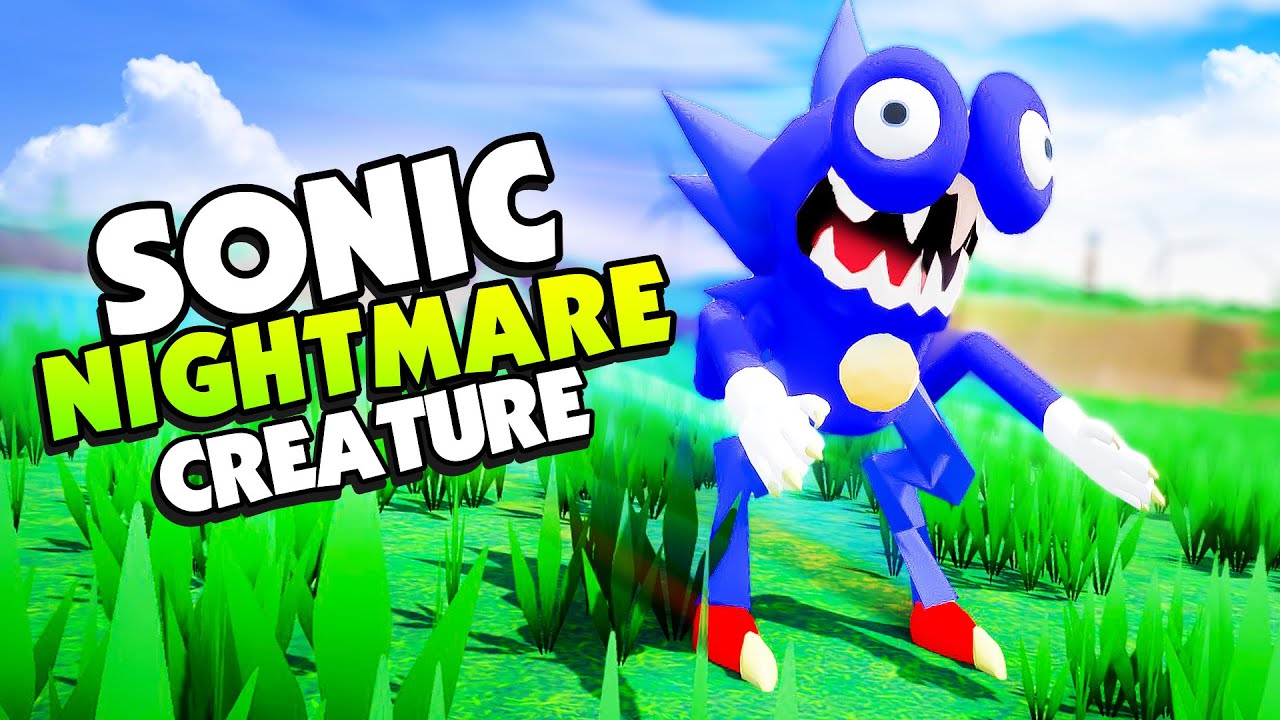SONIC THE CREATURE Is Chases All the Monsters in Creature Creator - YouTube