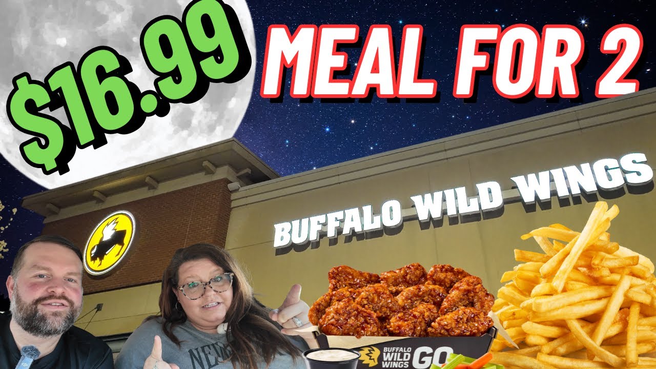 Buffalo Wild Wings | $16.99 Meal for 2! VALUE BUNDLE - YouTube
