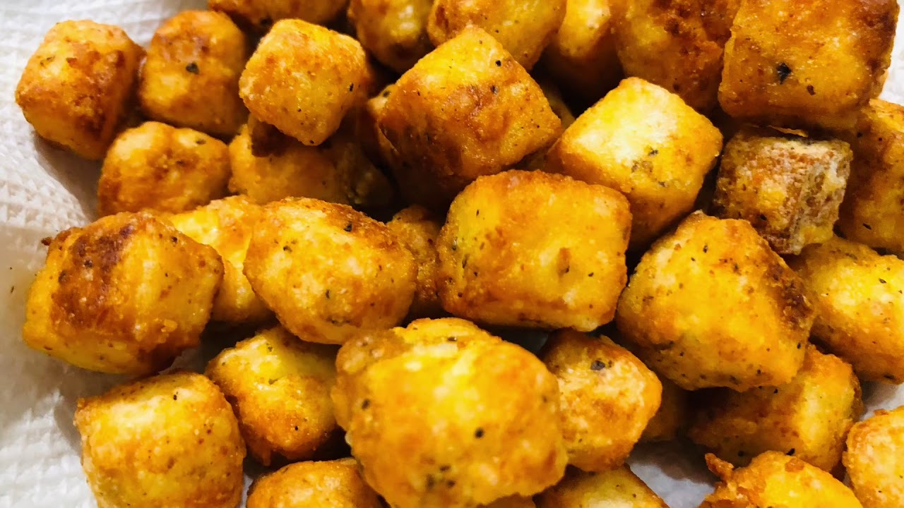 Paneer Popcorn| Crispy Paneer Shots| Paneer Nuggets| Easy snack recipe ...