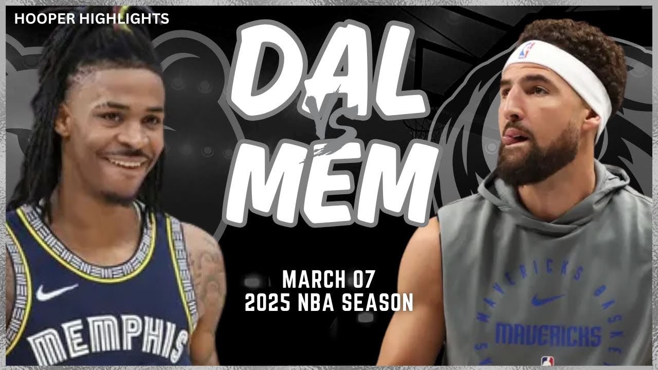 Dallas Mavericks vs Memphis Grizzlies Full Game Highlights | Mar 7 ...