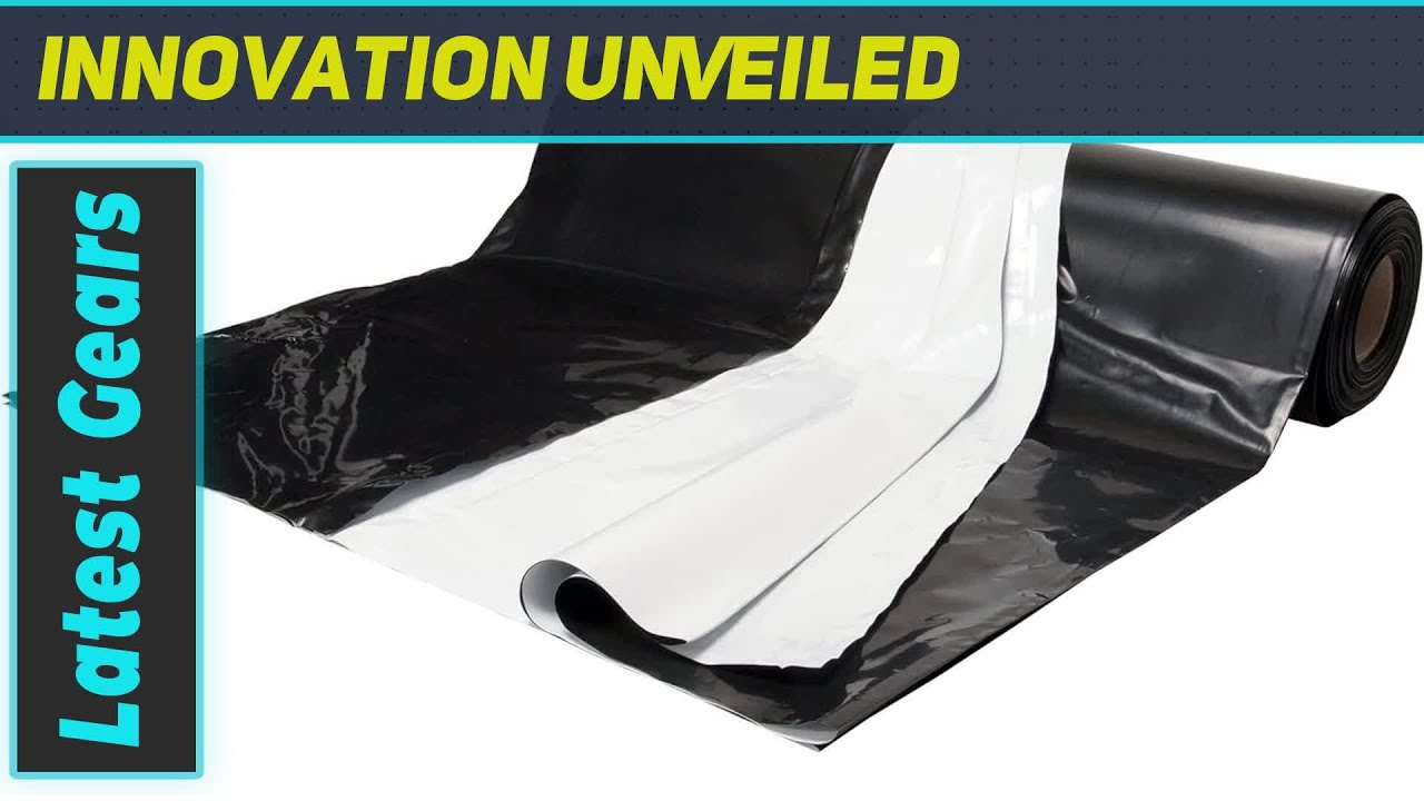 Hydrofarm ABWP1 Black & White Poly: The Best Light Reflective Film for ...
