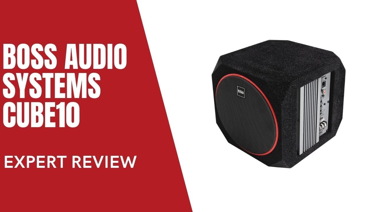 BOSS Audio Systems CUBE10 Car Subwoofer Review - YouTube
