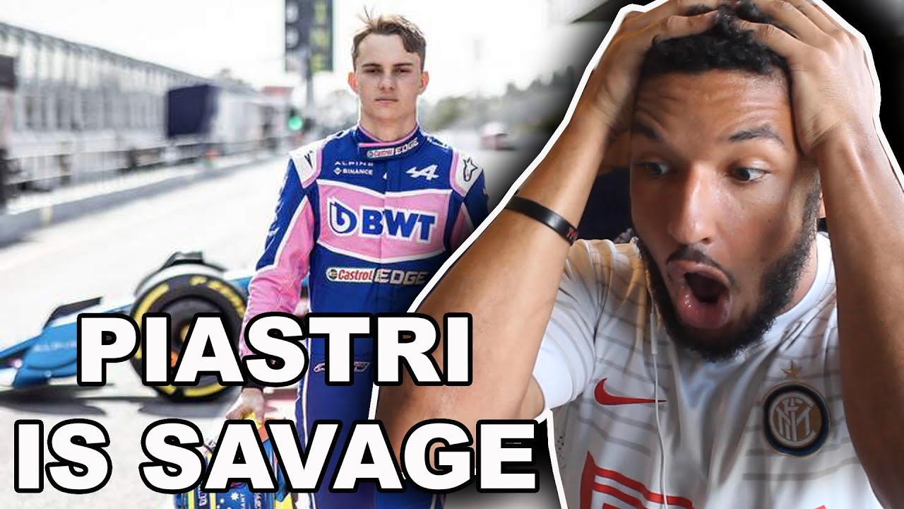 American FIRST REACTION to WHO IS OSCAR PIASTRI? Piastri F1 ALPINE OR ...