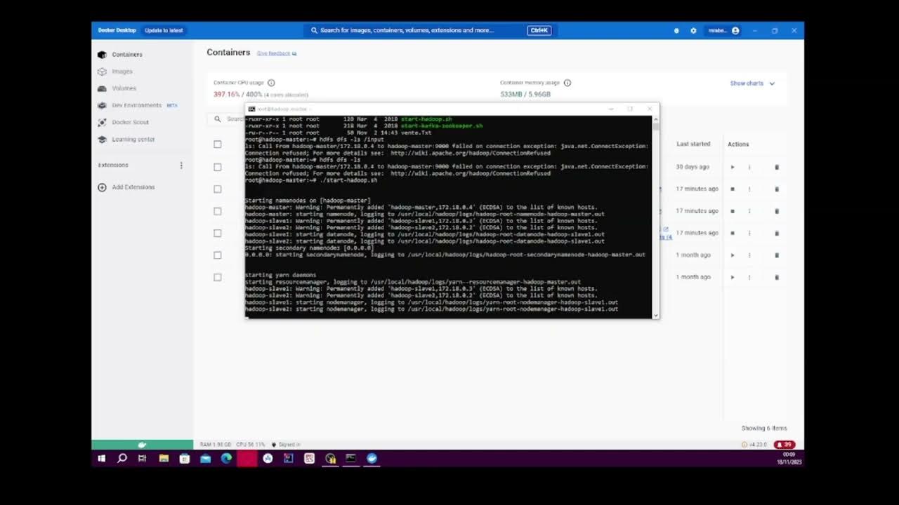 Mapreduce Sur Hadoop Docker En Python Youtube