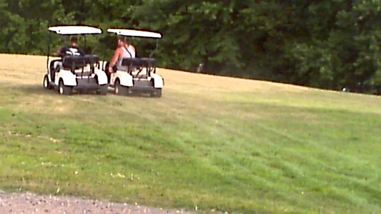 Golf Cart Races - YouTube