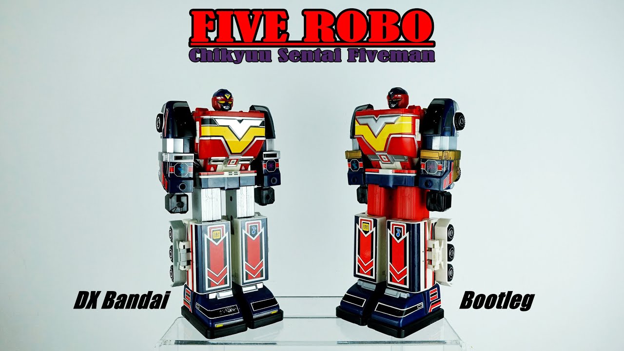Bootleg DX Five Robo - YouTube