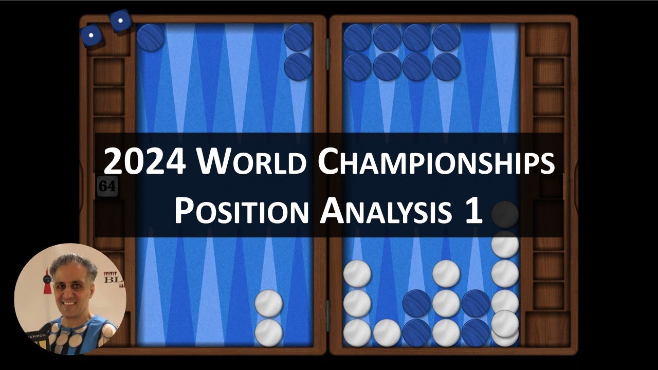 2024 World Championship Backgammon Position Analysis 1 - YouTube