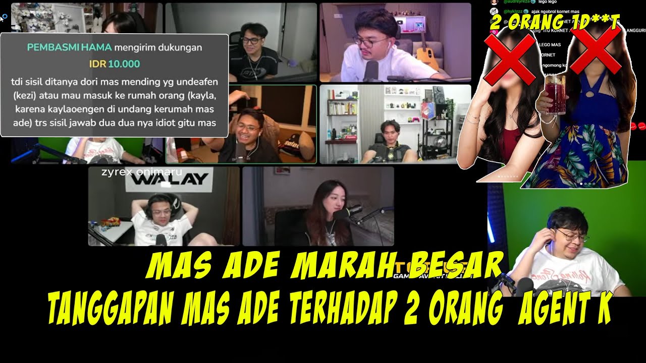 TANGGAPAN MAS ADE |2 ORANG 1D**T NUMPANG NYARI BERAS DOANG - YouTube