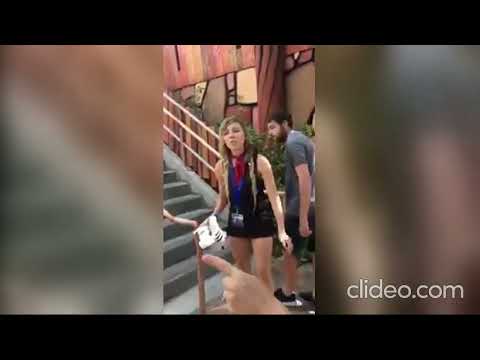 2016 Jennette McCurdy en el parque de atracciones mojada hd