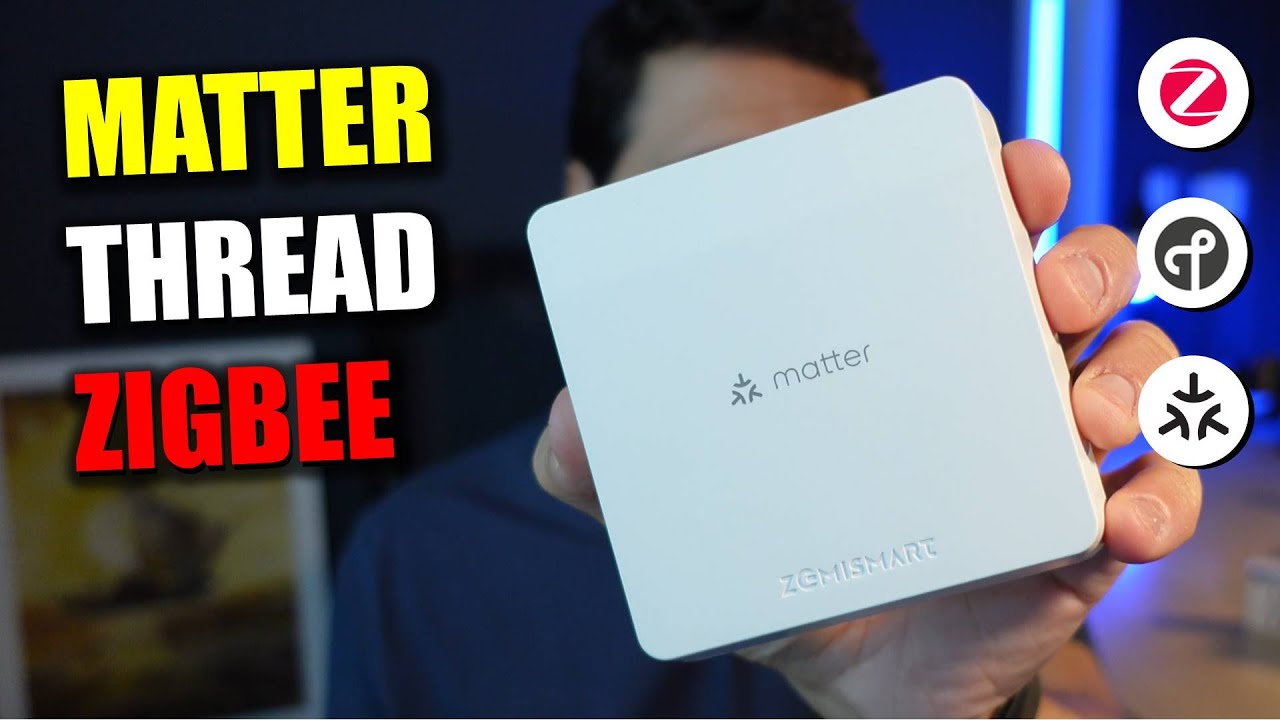 NOVO Hub Matter Thread Zigbee - Zemismart M1 - YouTube