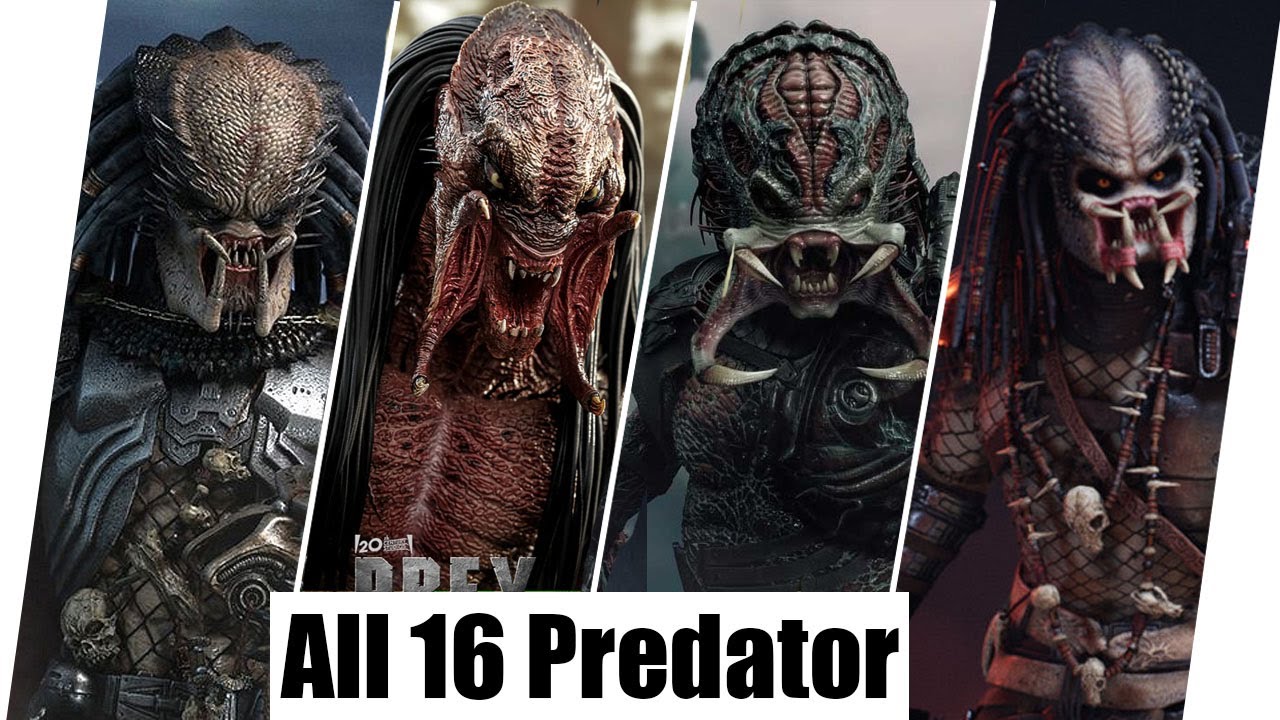 Evolution of Predator– All 16 Predator Species (1987–2025) - YouTube