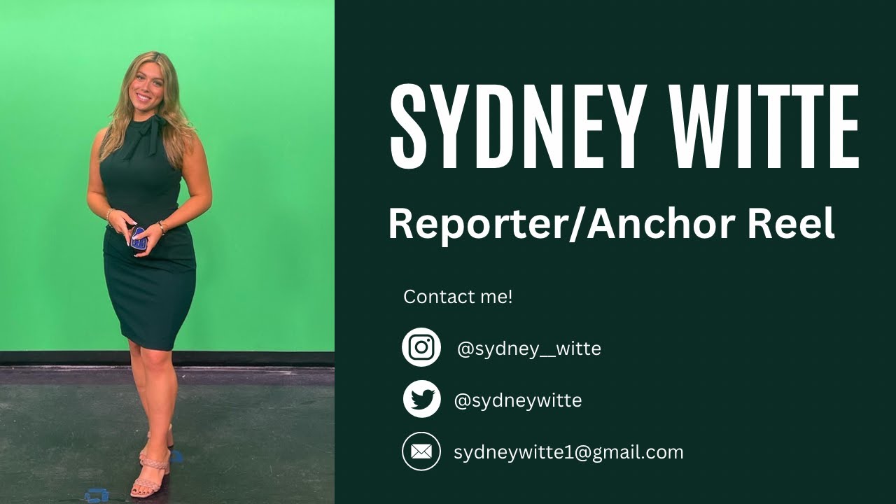 Weekend Anchor/Reporter/MMJ Reel Spring 2024 - YouTube