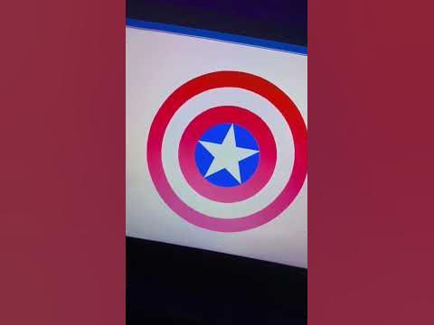 Draw Captain America Shield Using Python #python #coding #learn #marvel #captainamerica #shorts ...
