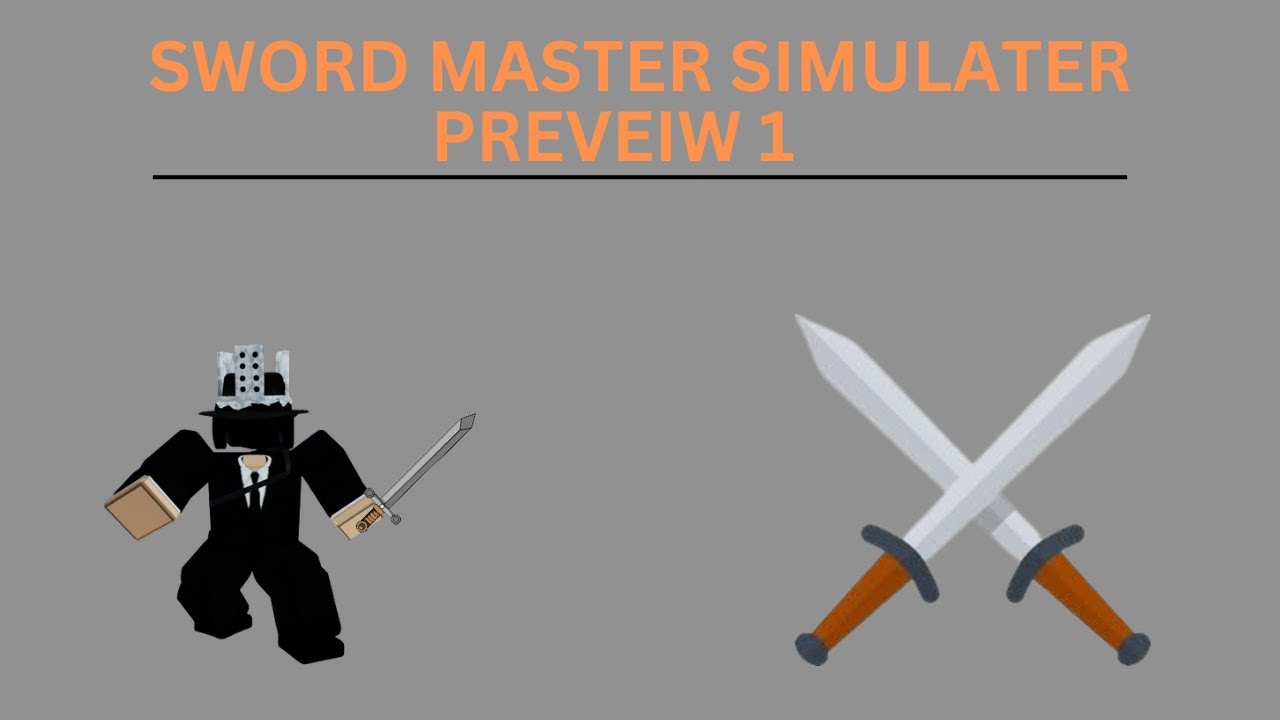 ⚔️[NEW] Swordmaster Simulator⚔️ - YouTube