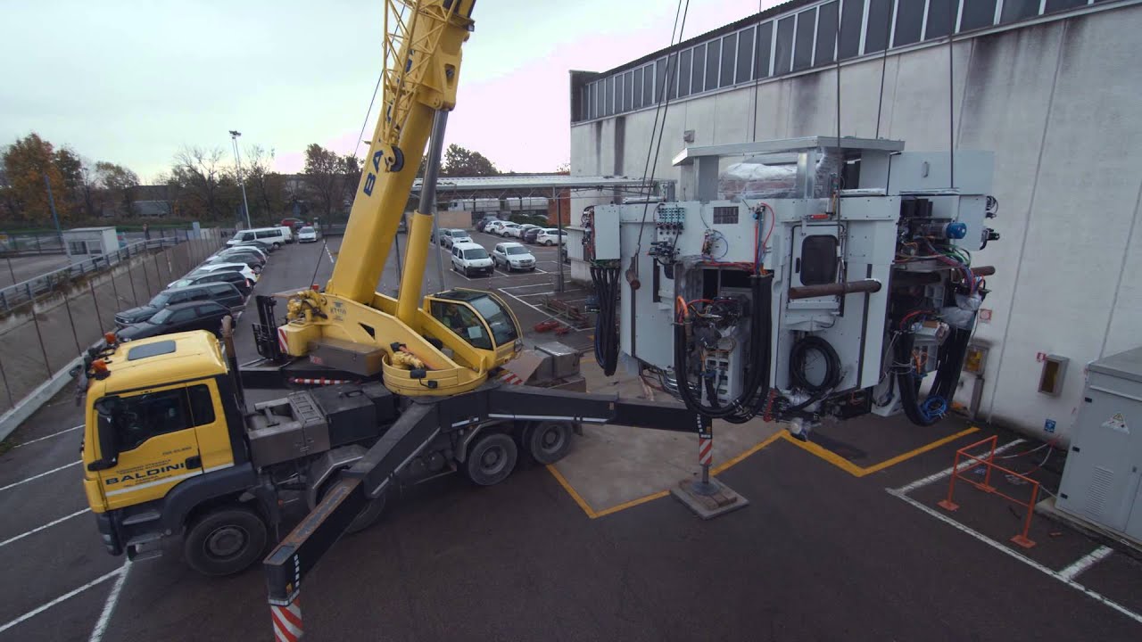 GIULIANI transfer and locks and key machine - YouTube