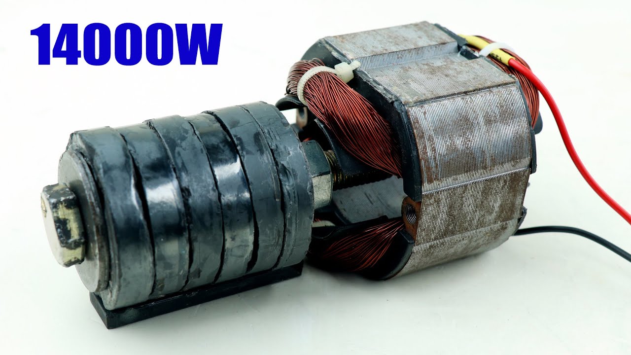 Copper Coil 220V Motor Magnet 14000W Transformer Electrical Engineering Tutorial Video - YouTube