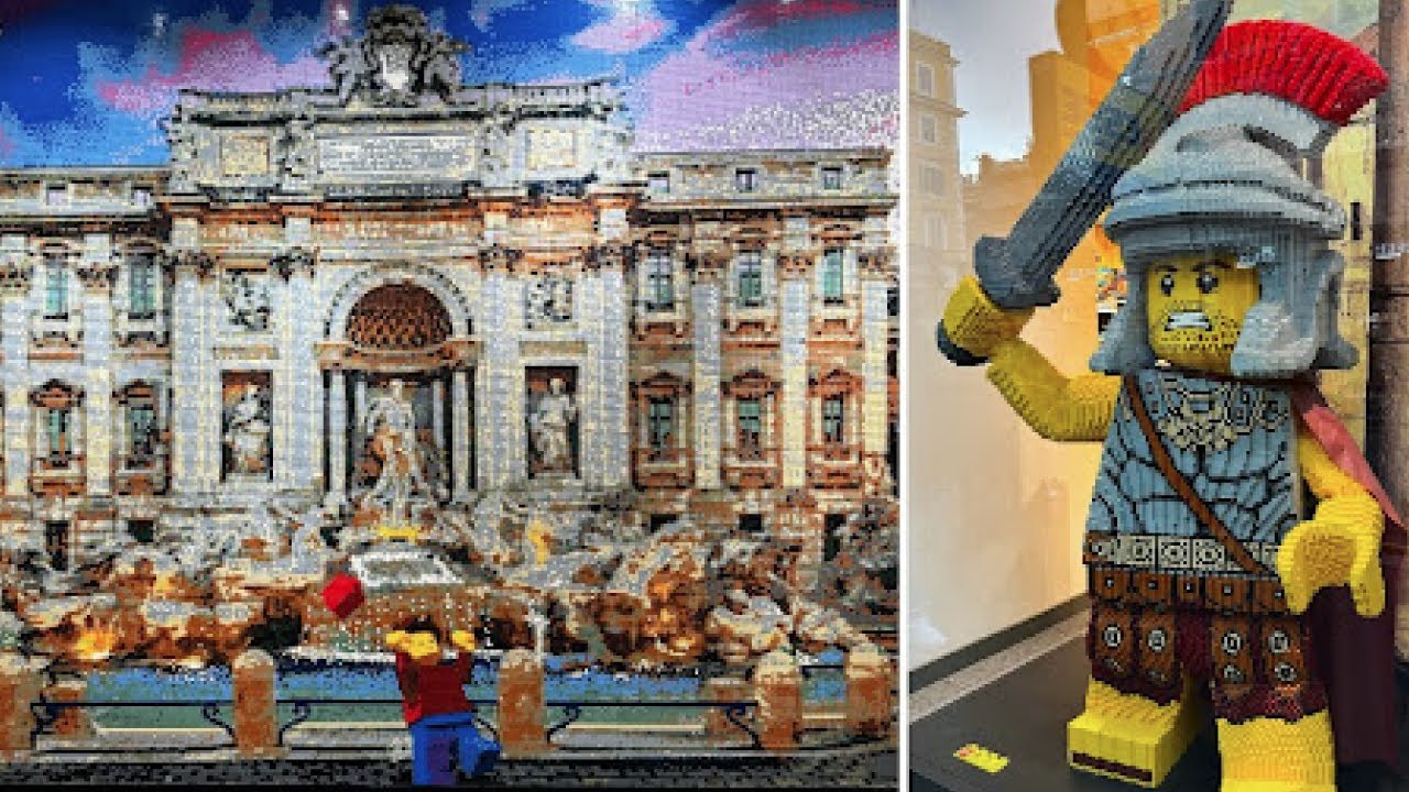 LEGO Store - Roma - YouTube