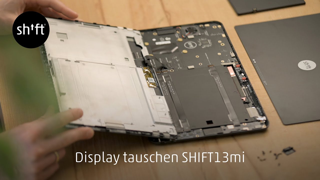 SHIFT13mi-Tutorial - Displaytausch! - YouTube