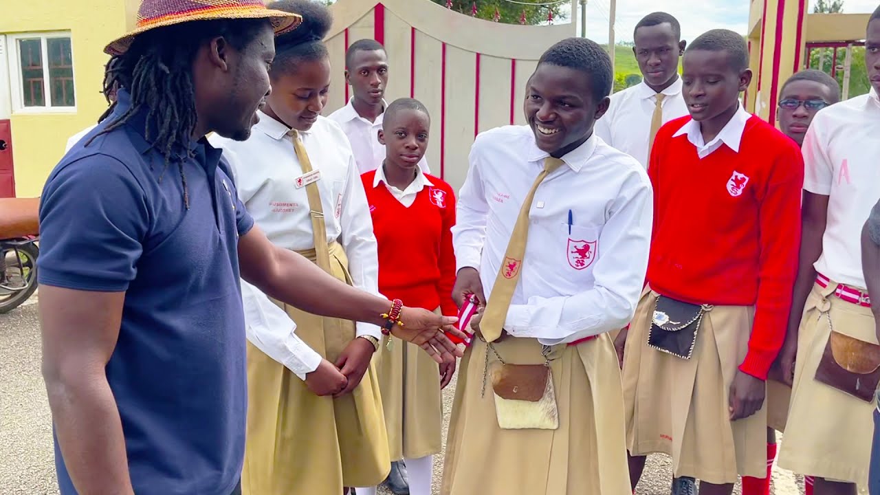 Uganda's Smartest SHS Head Boy Talks About His Kilt Uniform | Nyakasura ...